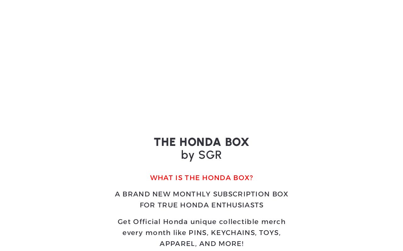 The Honda Box by SGR